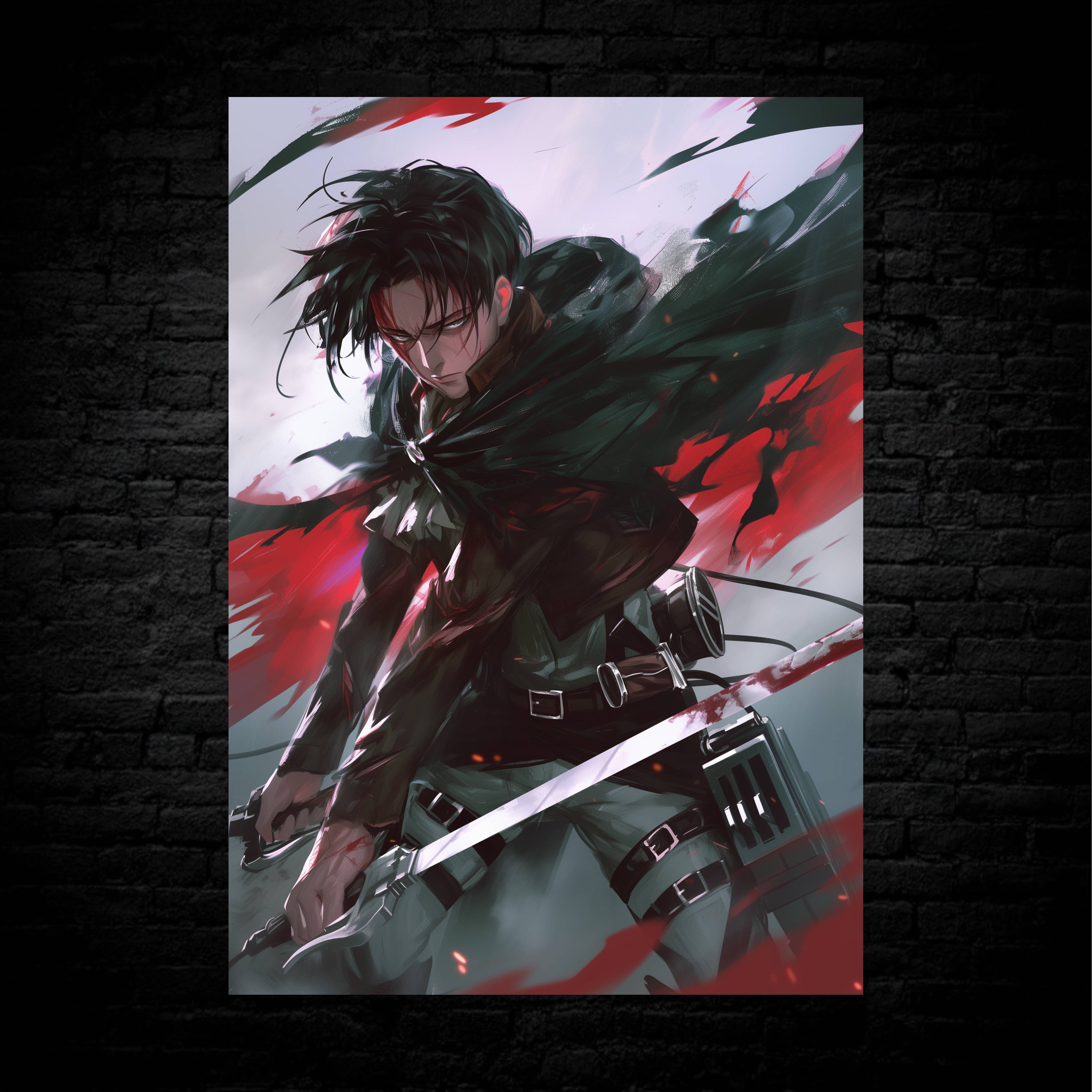 Levi: Battle-worn Poster – Hakuro