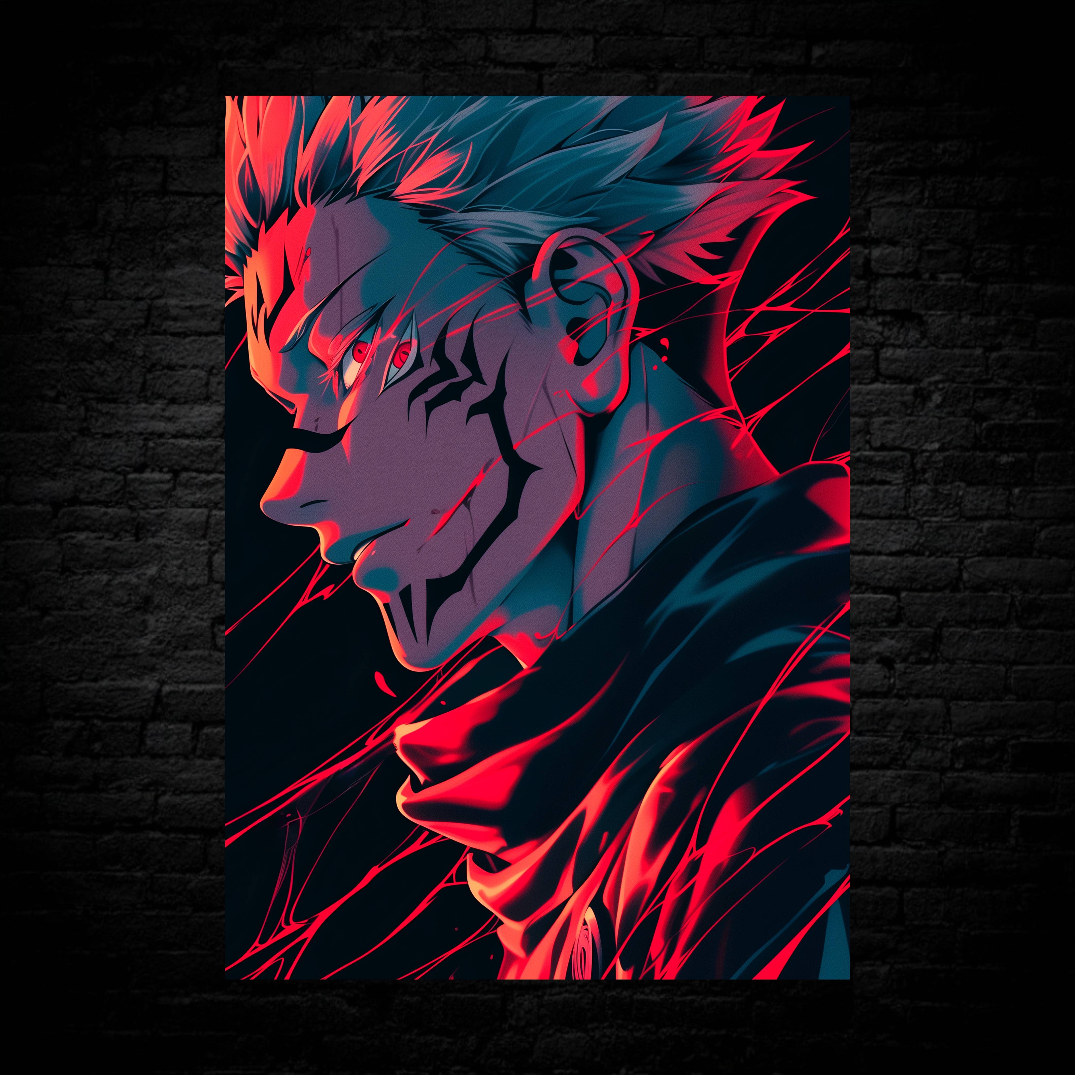 Sukuna: Neon Edition II Poster – Hakuro